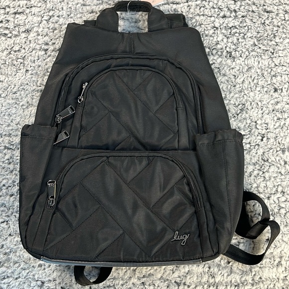 lug | Bags | Nwt Lug Hatchback 3 Backpack Brushed Black | Poshmark
